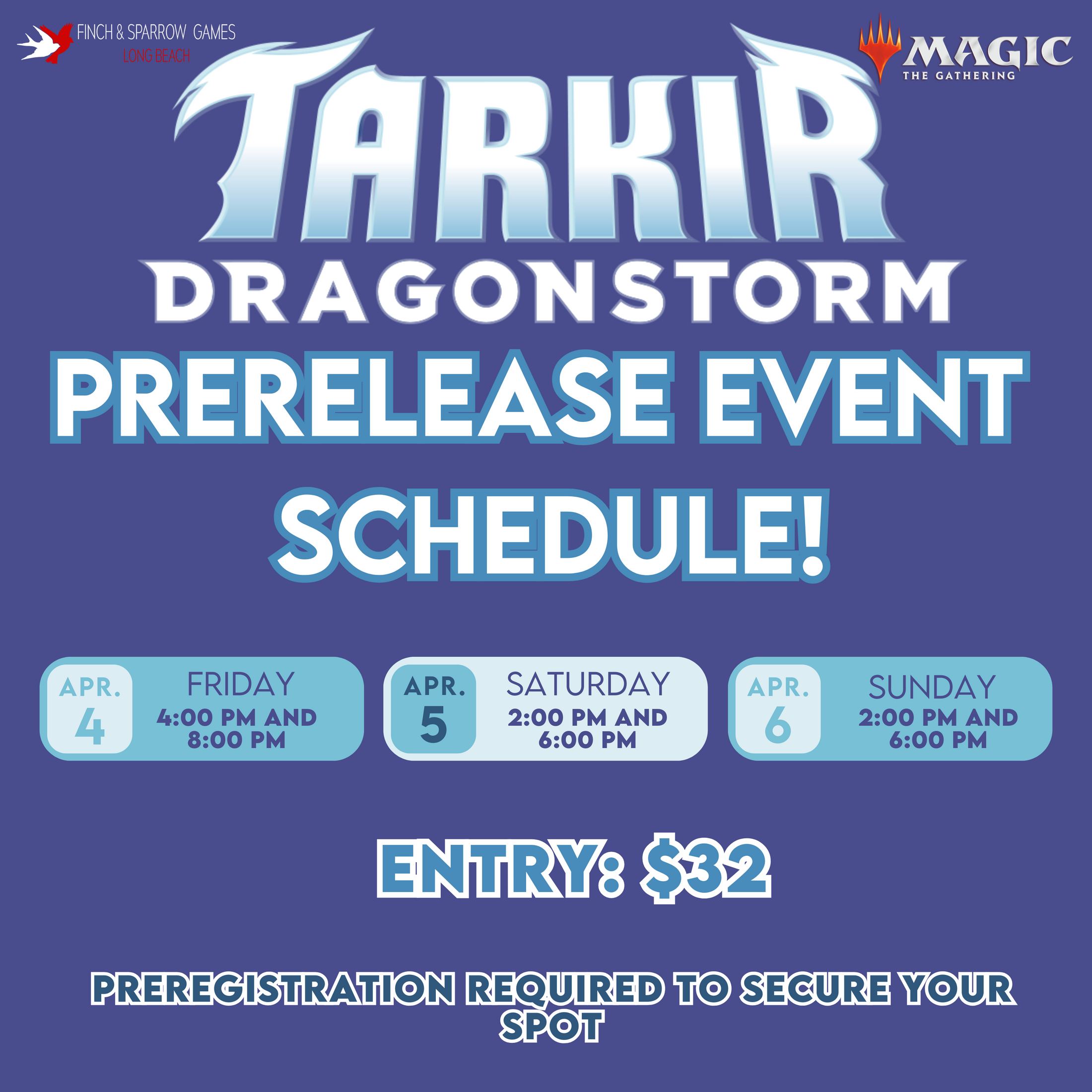 Finch and Sparrow Games - Southern California's Premier TCG Store